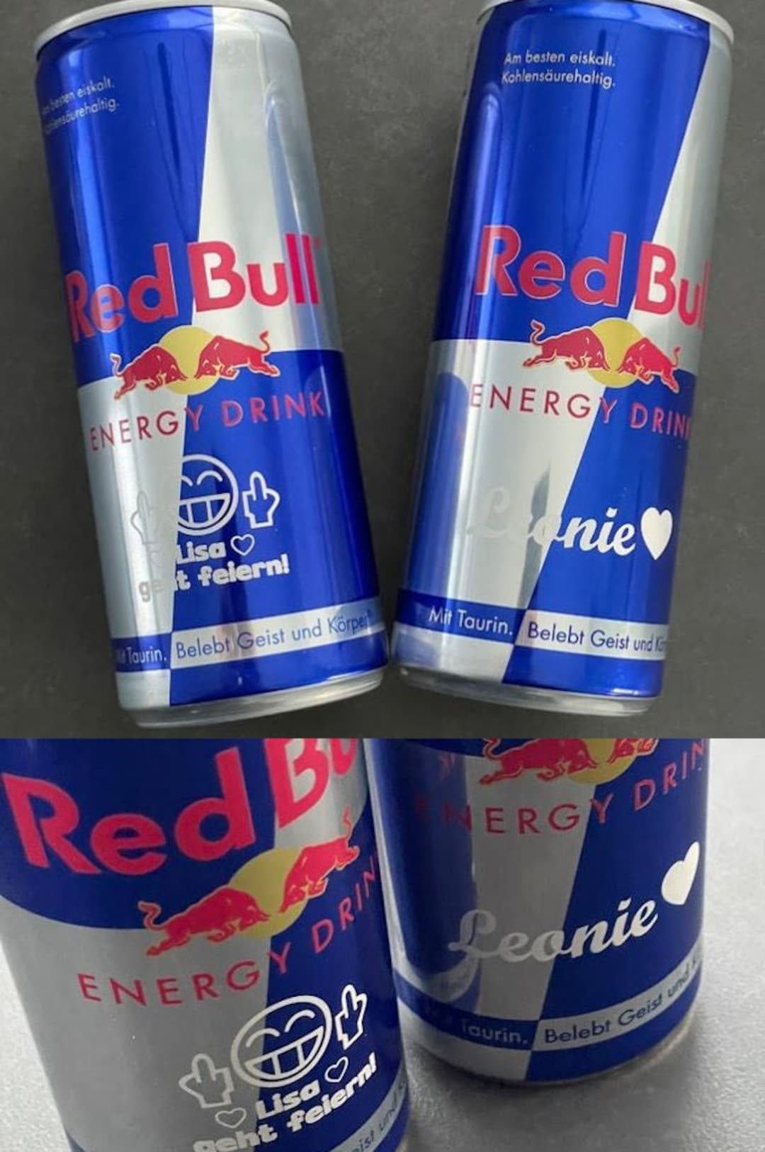 Personalized Red Bull Beverage Can Unique Gift 250ml - Etsy
