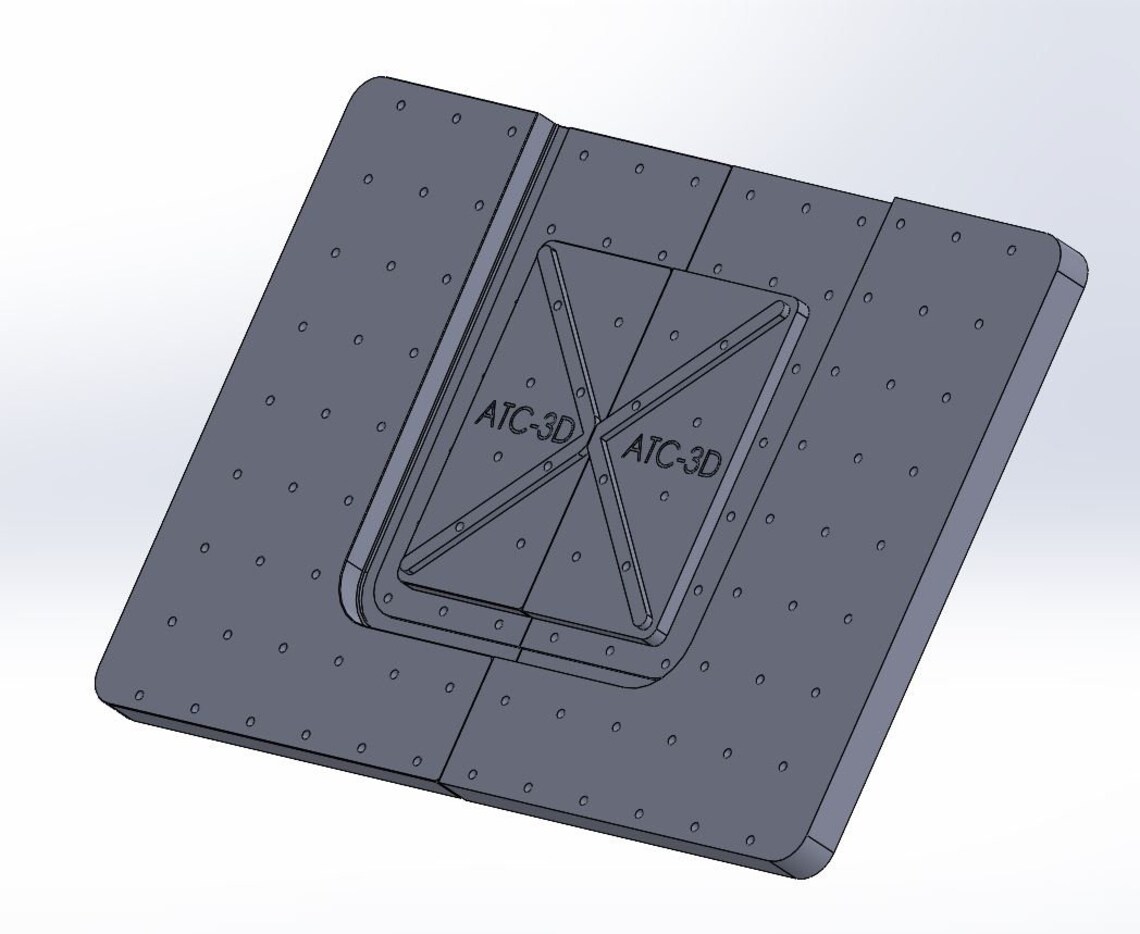 Xtool F1 Baseplate / Extended Baseplate 300 Mm + SVG Template for Grid ...