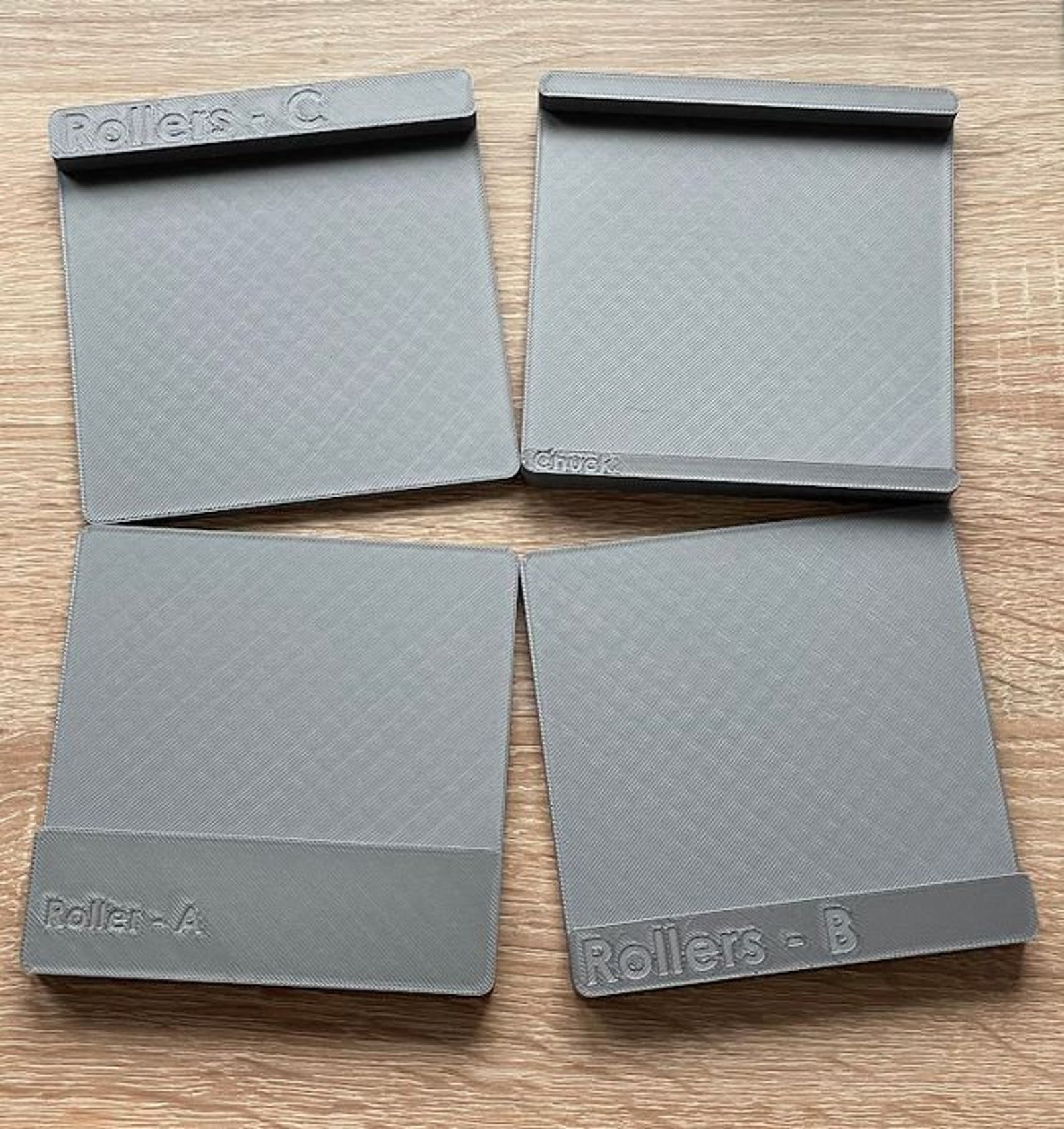 Xtool F1, 4-parts Rotary Alignment Jig/device for Chuck, Roller A+B+C ...