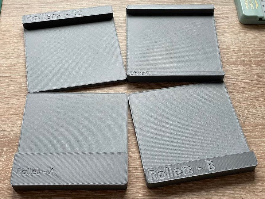 Xtool F1, 4-parts Rotary Alignment Jig/device for Chuck, Roller A+B+C ...