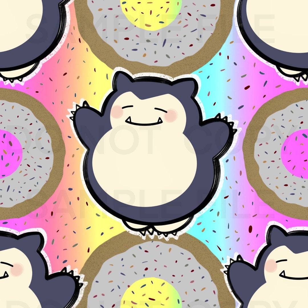 Kawaii Seamless Cute Repeat Pattern for Fabric Sublimation, Digital ...