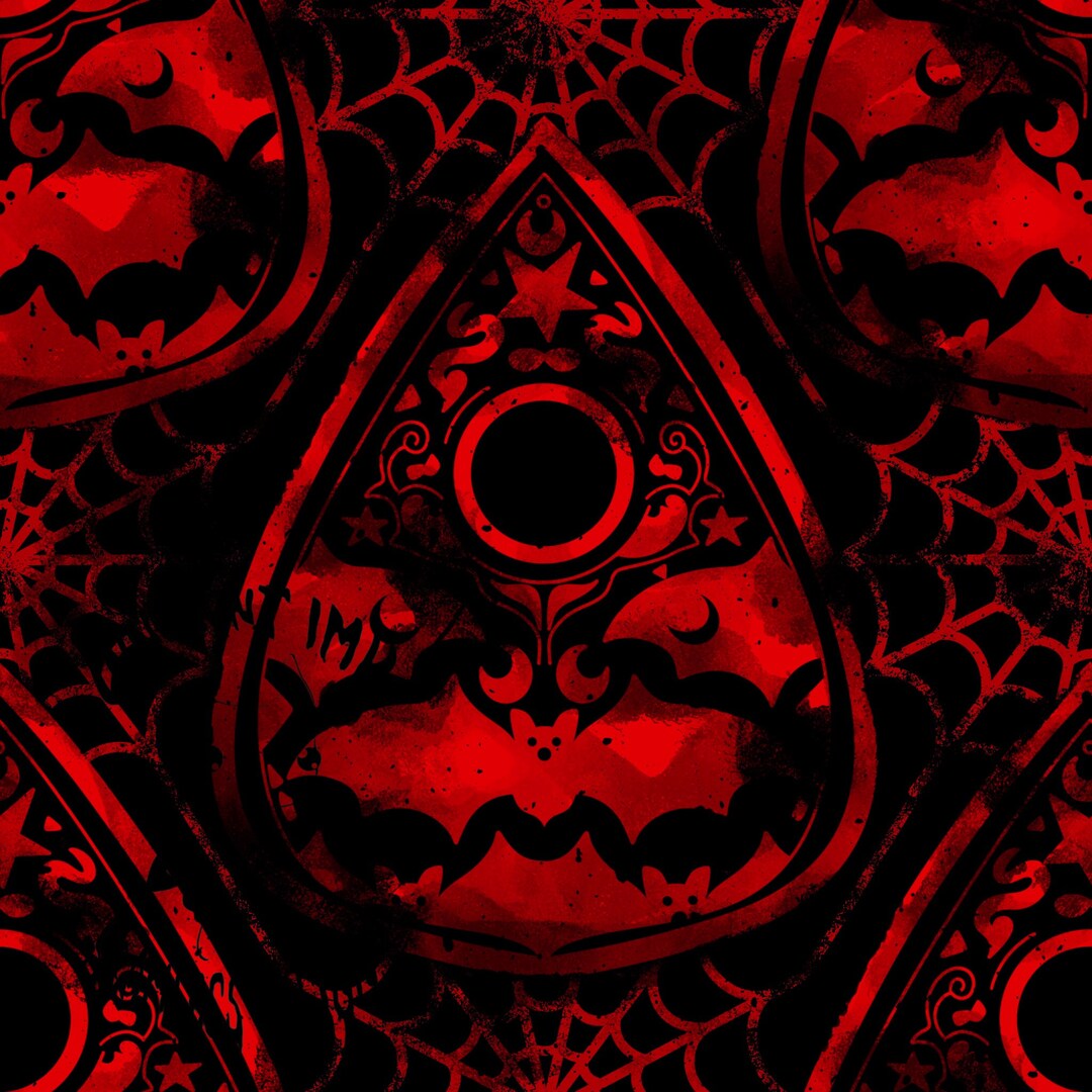 Horror Design Seamless Repeat Pattern for Fabric Sublimation, Digital ...