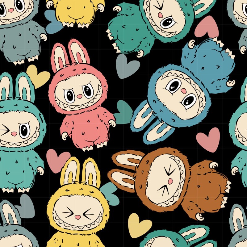 Labubu Fabric - Etsy