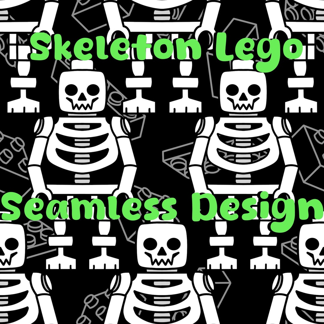 Seamless Brick Repeat Horror Pattern for Fabric AND Sublimination PNG 2 ...