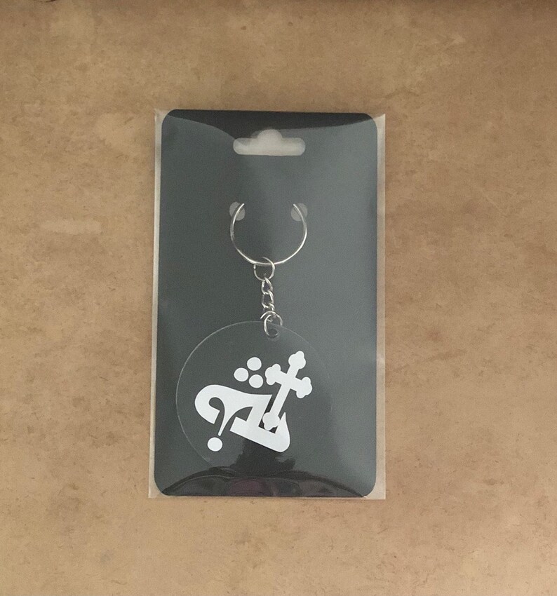 Assyrian Keychain, Holy Trinity, Yahweh, Keyring, Gift, Acrylic ...