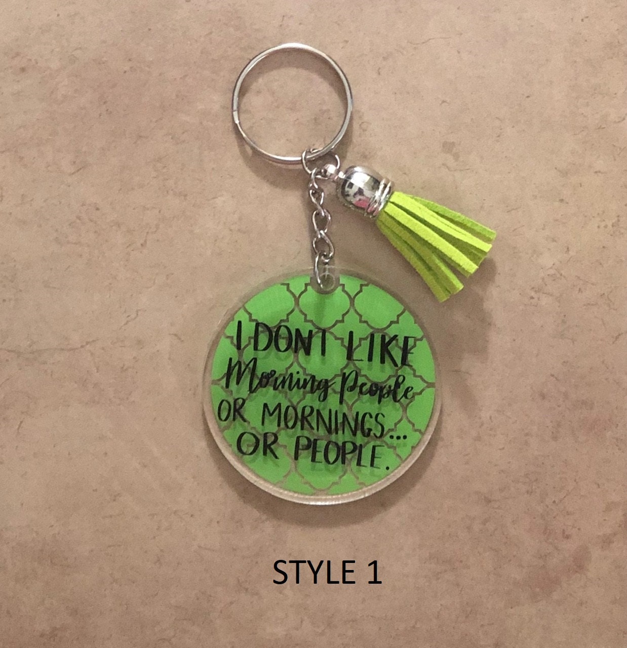 Funny Acrylic Keychain Sarcastic Gift for Him Gift for Her Stocking ...