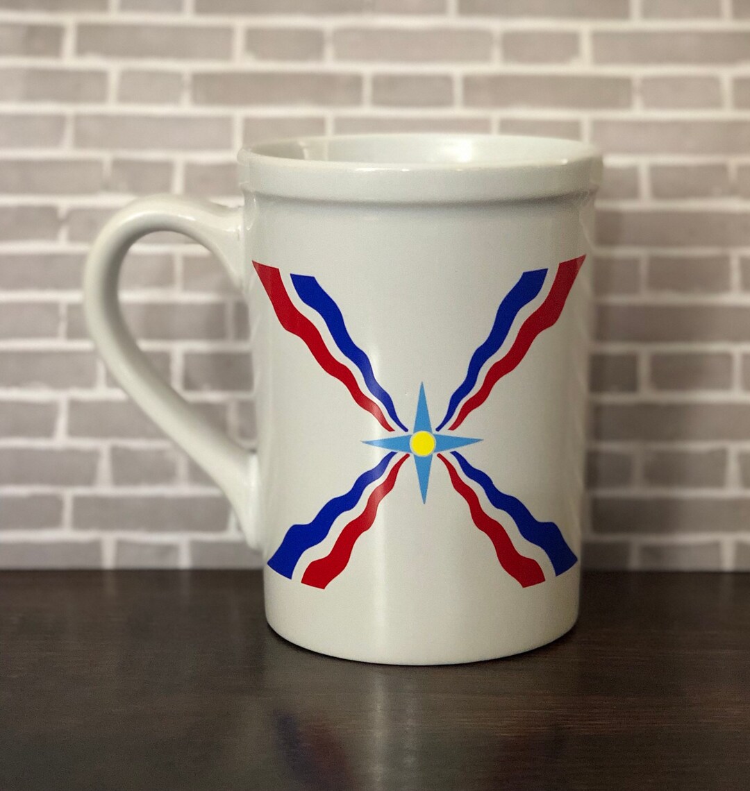 Assyrian Flag Mug, Coffee Mug, Tea Mug, Gift for Him, Gift for Her ...
