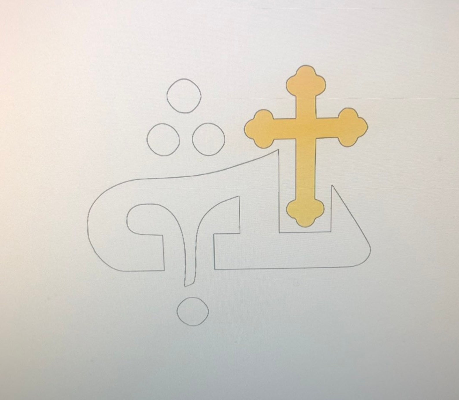 Assyrian Car Decal, Laptop Decal, Assyrian Cross, Holy Trinity, Yahweh ...