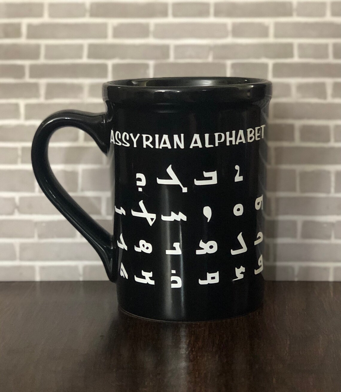 Assyrian Alphabet Mug, Learning Assyrian, Coffee Lover, Tea Drinker - Etsy