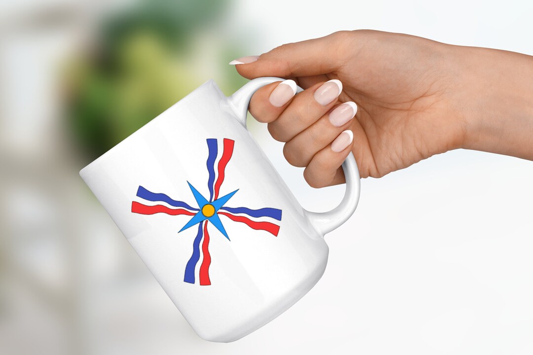 Assyrian Flag Mug, Coffee Mug, Tea Mug, Gift for Him, Gift for Her ...