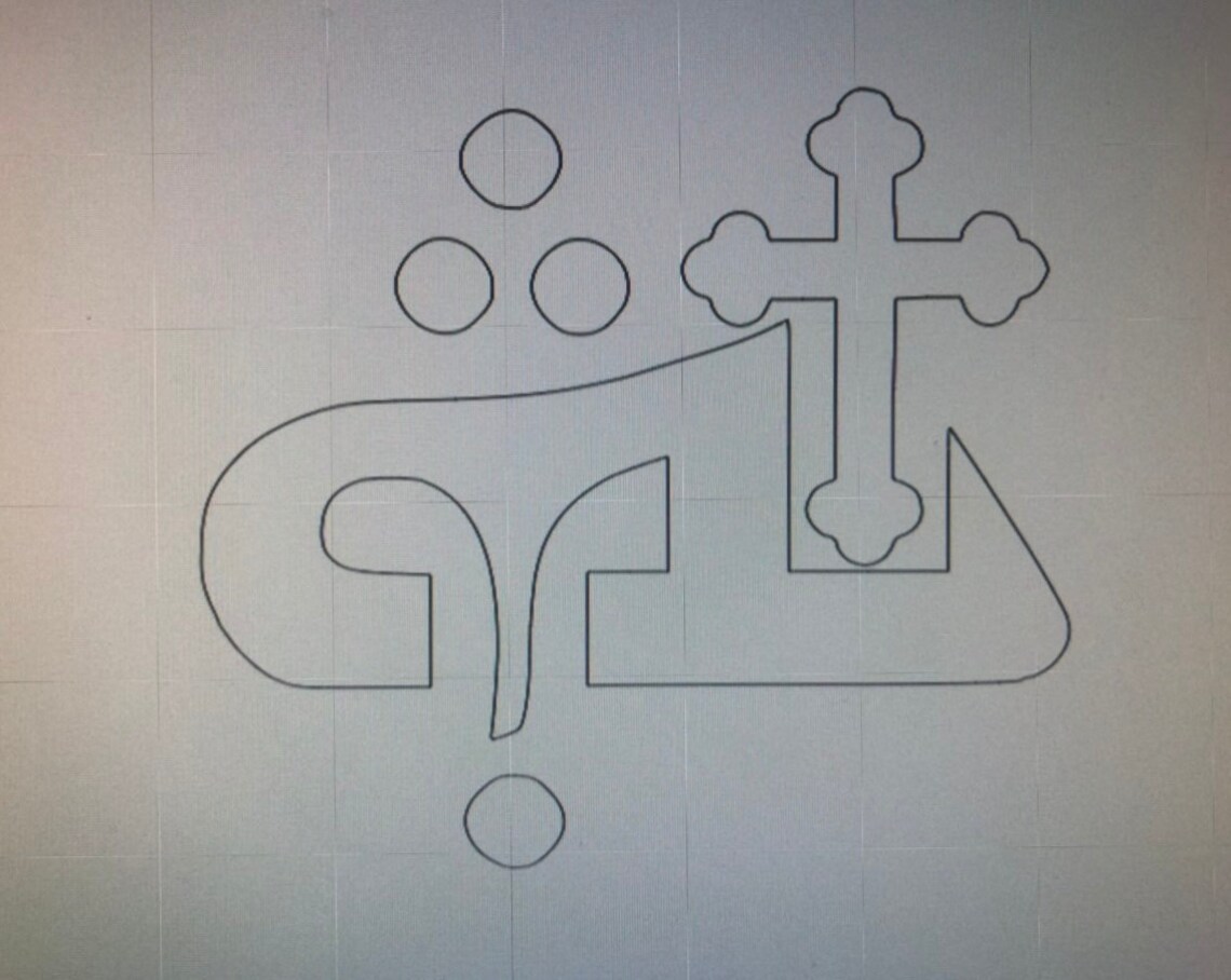 Assyrian Car Decal, Laptop Decal, Assyrian Cross, Holy Trinity, Yahweh ...