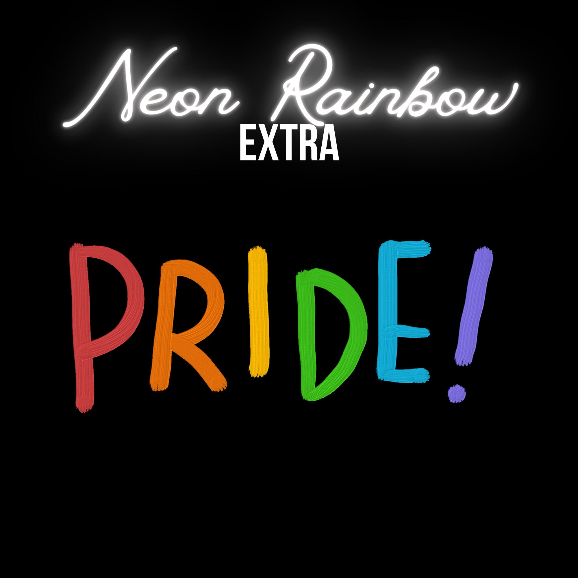 ANIMATED Twitch Rainbow Heart Pride Scenes - Etsy
