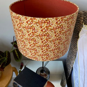 Double-sided Liberty of London Floral Lampshade - 30cm Diameter 'golden ...