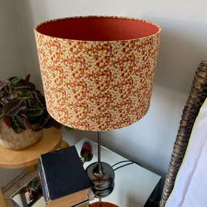 Double-sided Liberty of London Floral Lampshade - 30cm Diameter 'golden ...