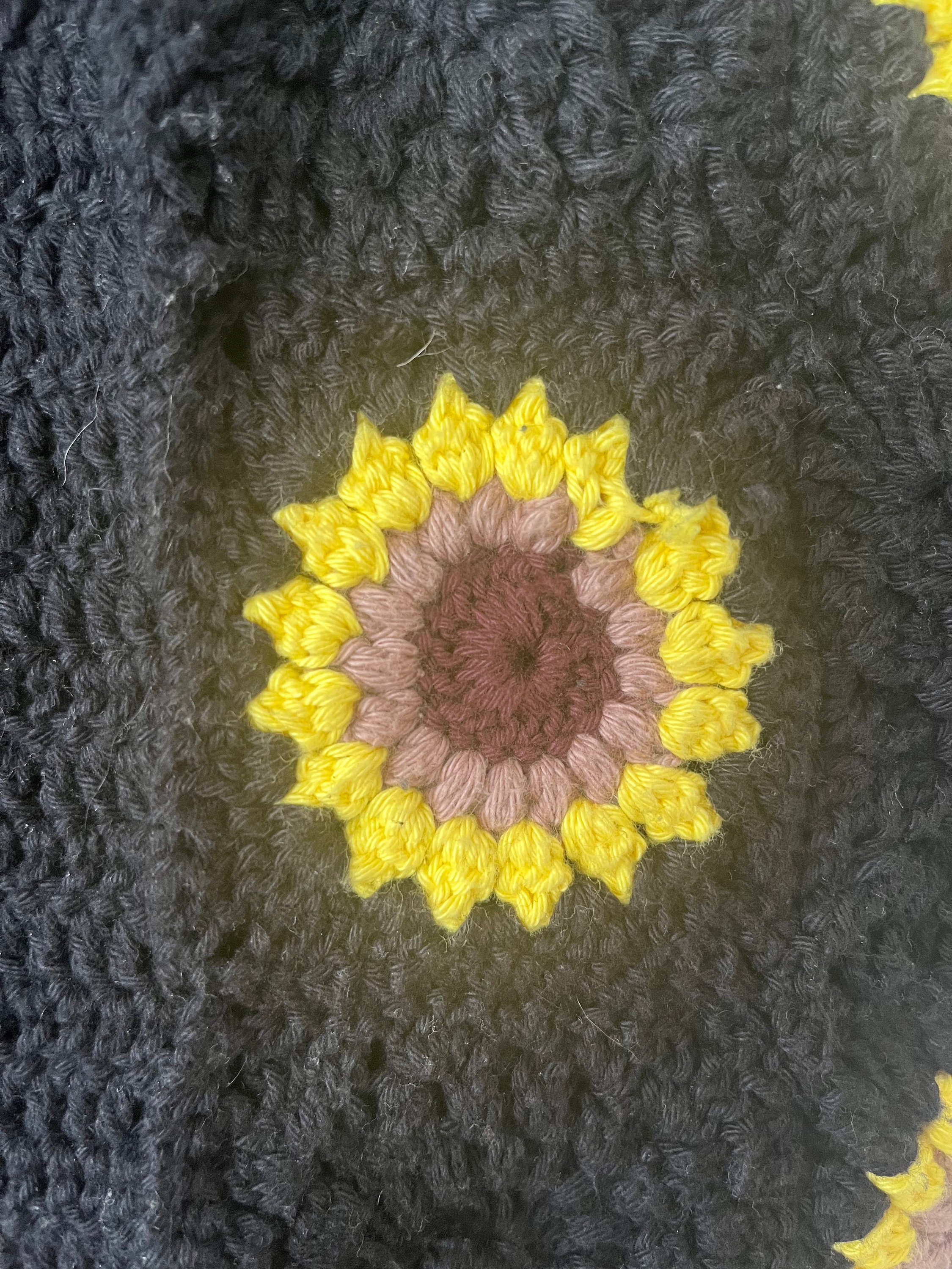 Sunflower Patch english Sunflower Crochet Autumn Patch - Etsy