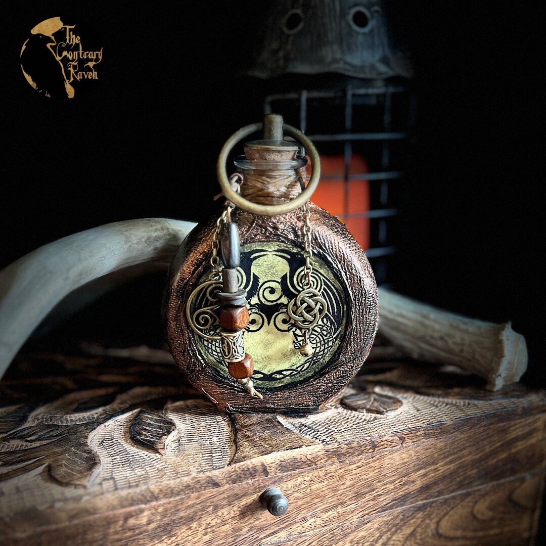Flask. Viking. Viking Decor. Bar Decor. Renaissance Decor. Norse ...