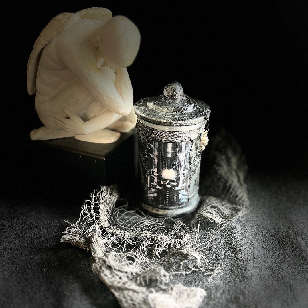 Jar, Tobacciana, Weed, Storage Jar, Death Dealer, Sealed, Fresh Jar - Etsy