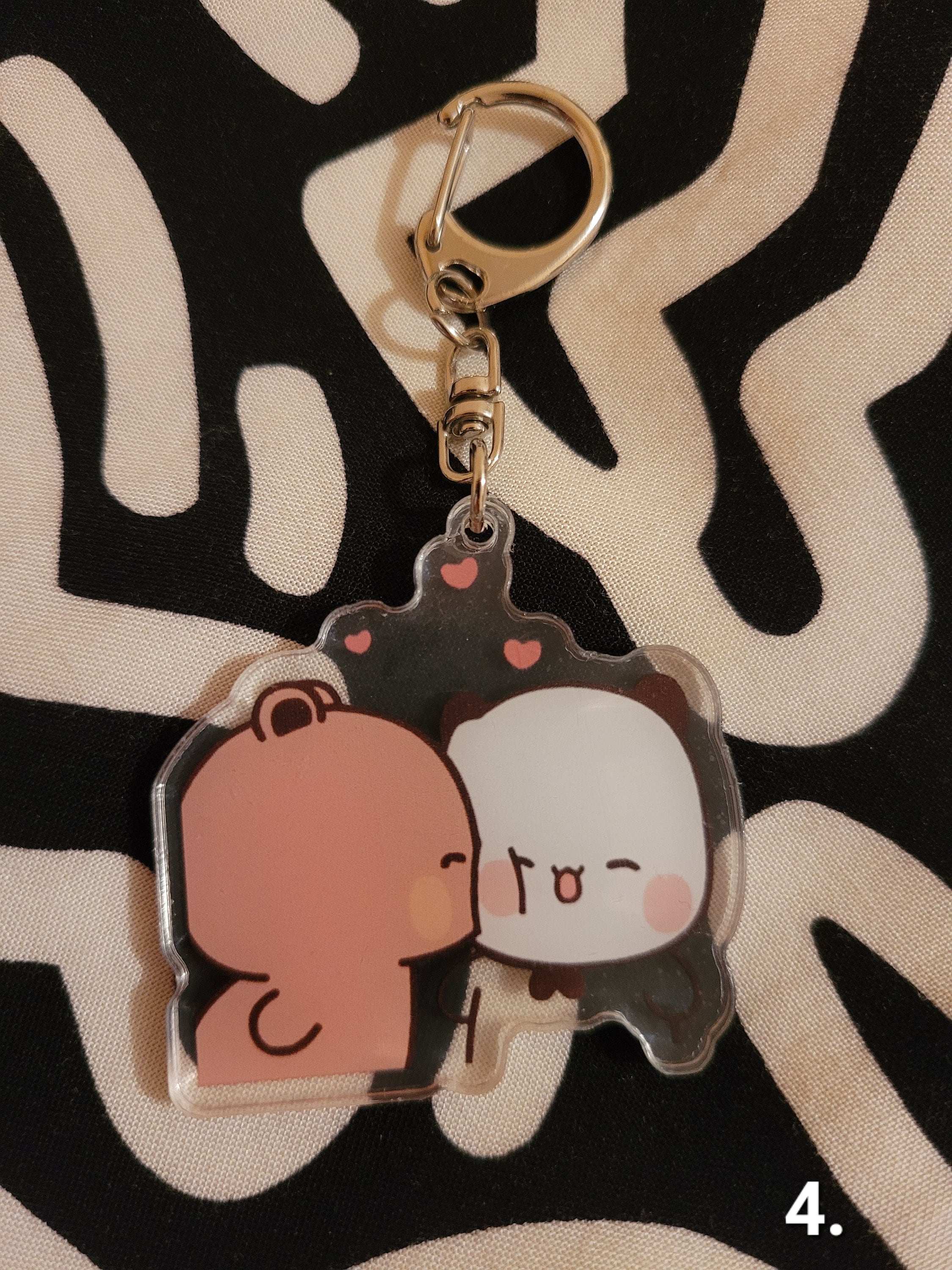 Keychain, Bubu Dudu Keychain, Cute, Couple Keychain, Gift - Etsy