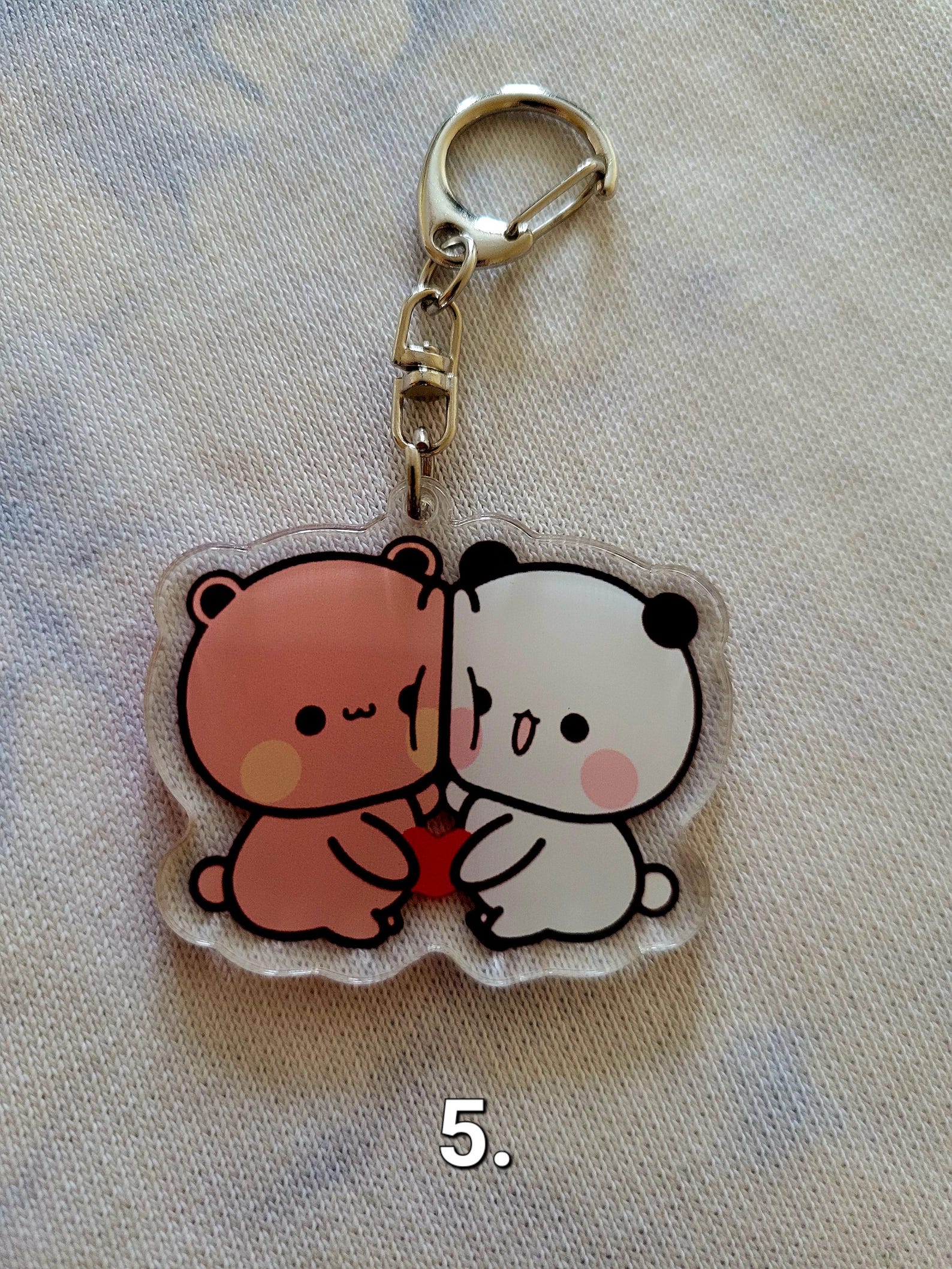 Keychain, Bubu Dudu Keychain, Cute, Couple Keychain, Gift - Etsy