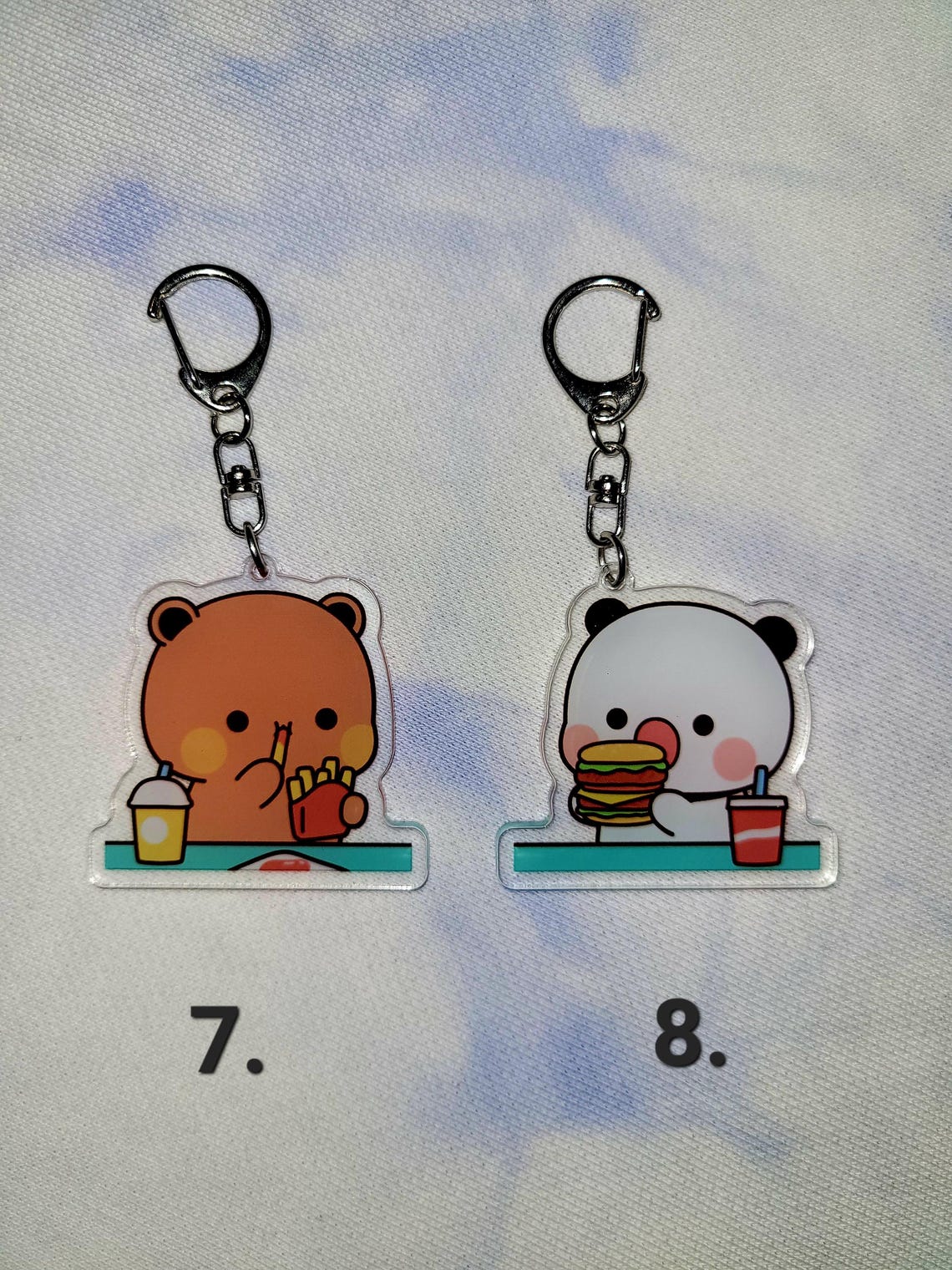 Keychain, Bubu Dudu Keychain, Cute, Couple Keychain, Gift - Etsy