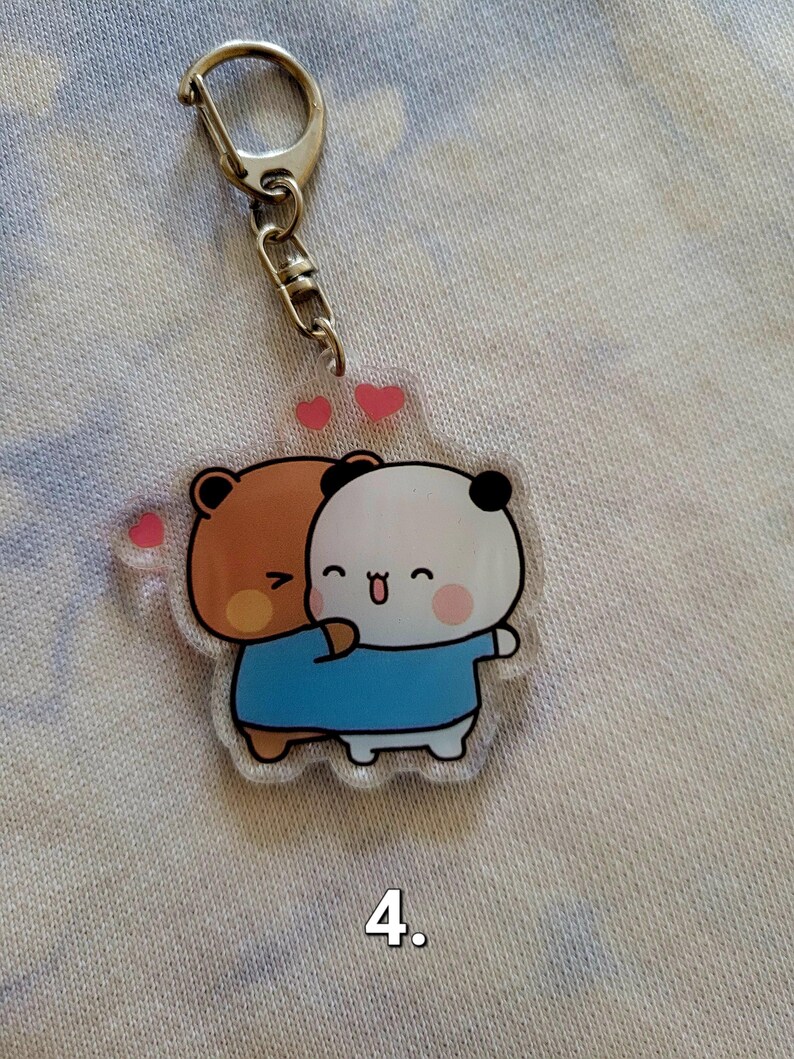 Keychain, Bubu Dudu Keychain, Cute, Couple Keychain, Gift - Etsy