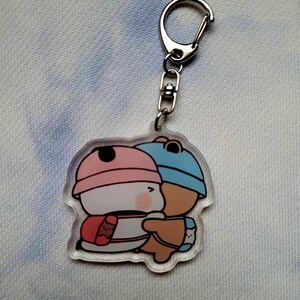 Keychain, Bubu Dudu Keychain, Cute, Couple Keychain, Gift - Etsy