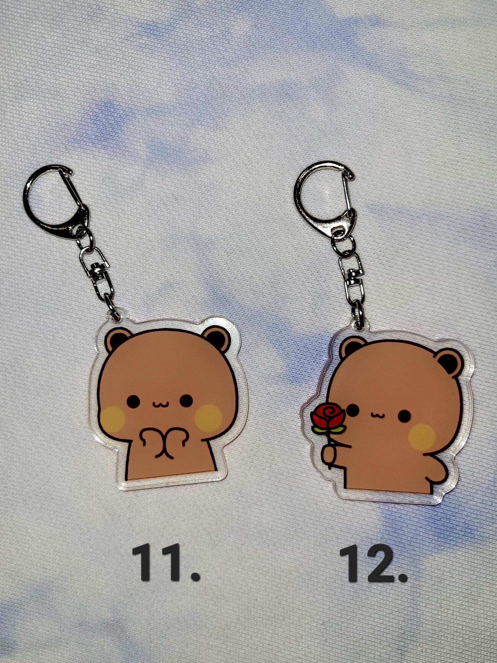 Keychain, Bubu Dudu Keychain, Cute, Couple Keychain, Gift - Etsy