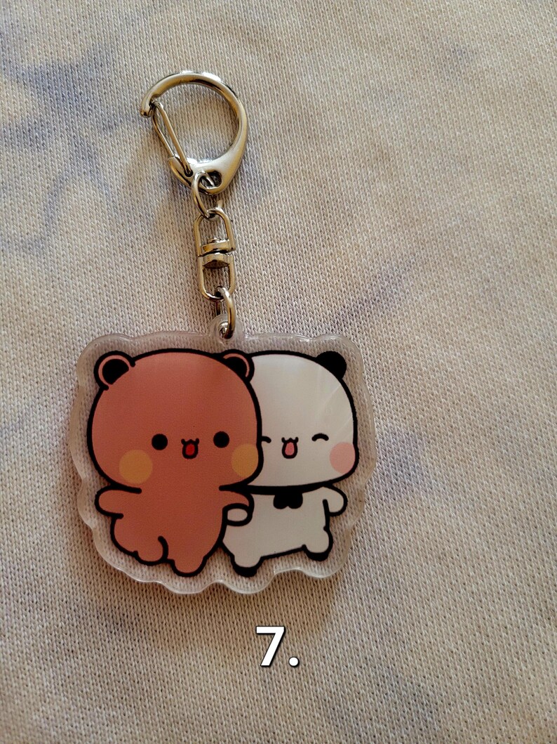 Keychain, Bubu Dudu Keychain, Cute, Couple Keychain, Gift - Etsy