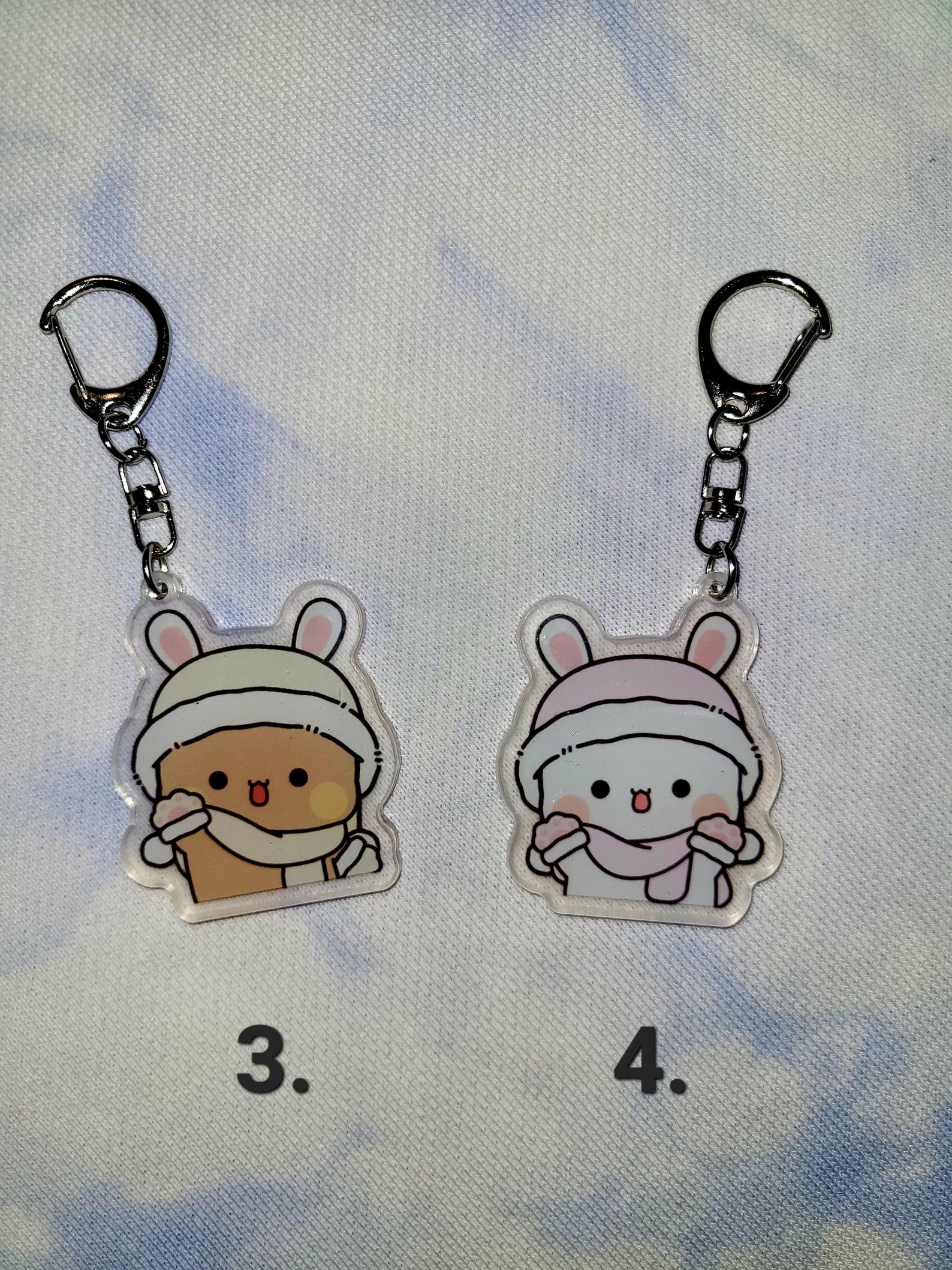 Keychain, Bubu Dudu Keychain, Cute, Couple Keychain, Gift - Etsy