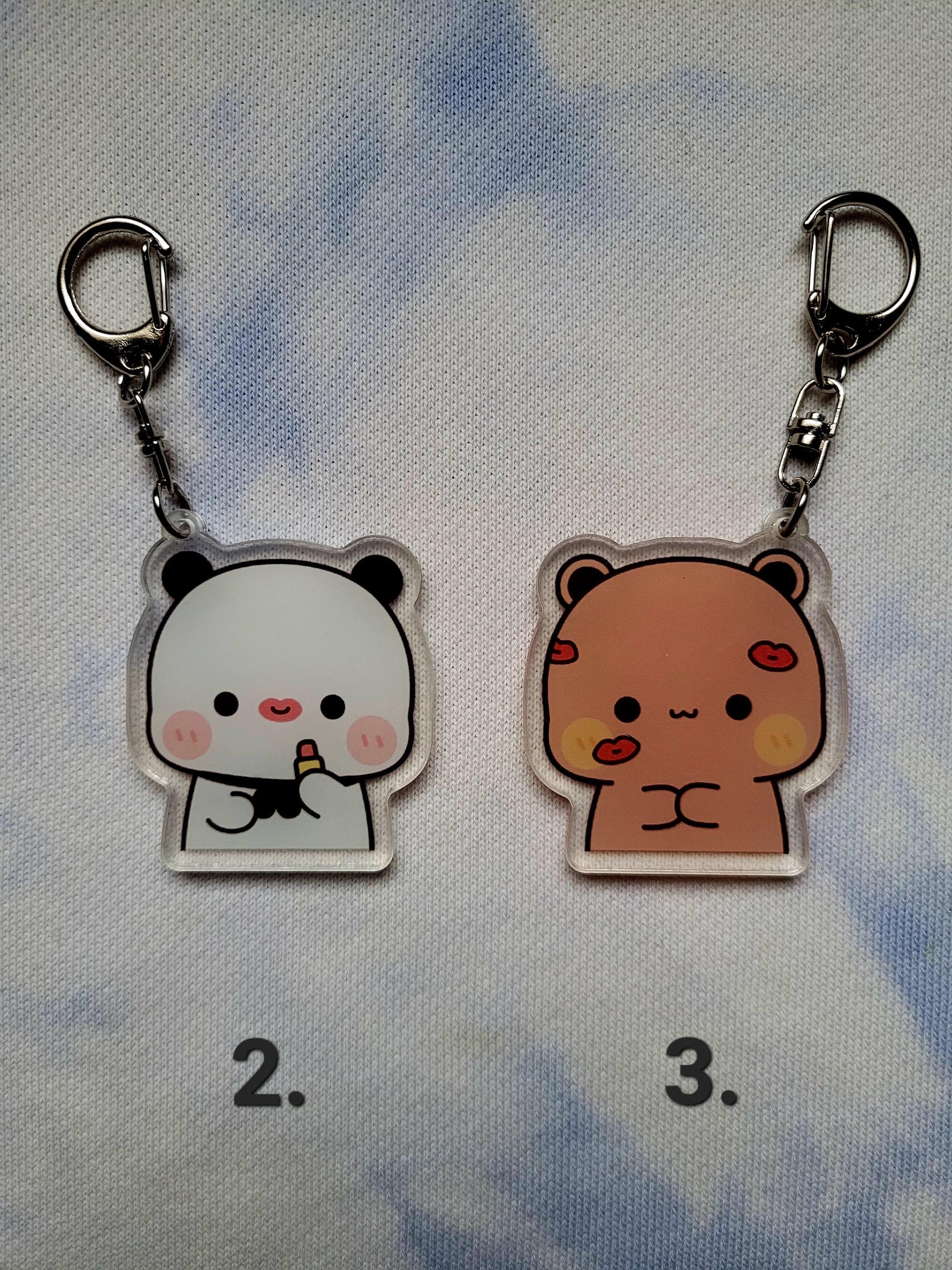 Keychain, Bubu Dudu Keychain, Cute, Couple Keychain, Gift - Etsy