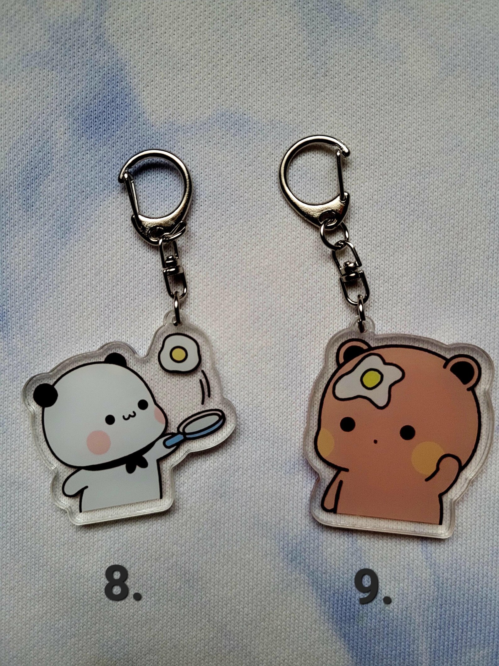 Keychain, Bubu Dudu Keychain, Cute, Couple Keychain, Gift - Etsy