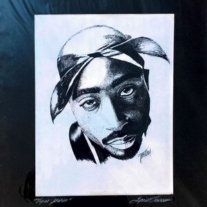 Tupac Tupac Poster Rap Print Tupac Amaru Shakur 2pac - Etsy Canada
