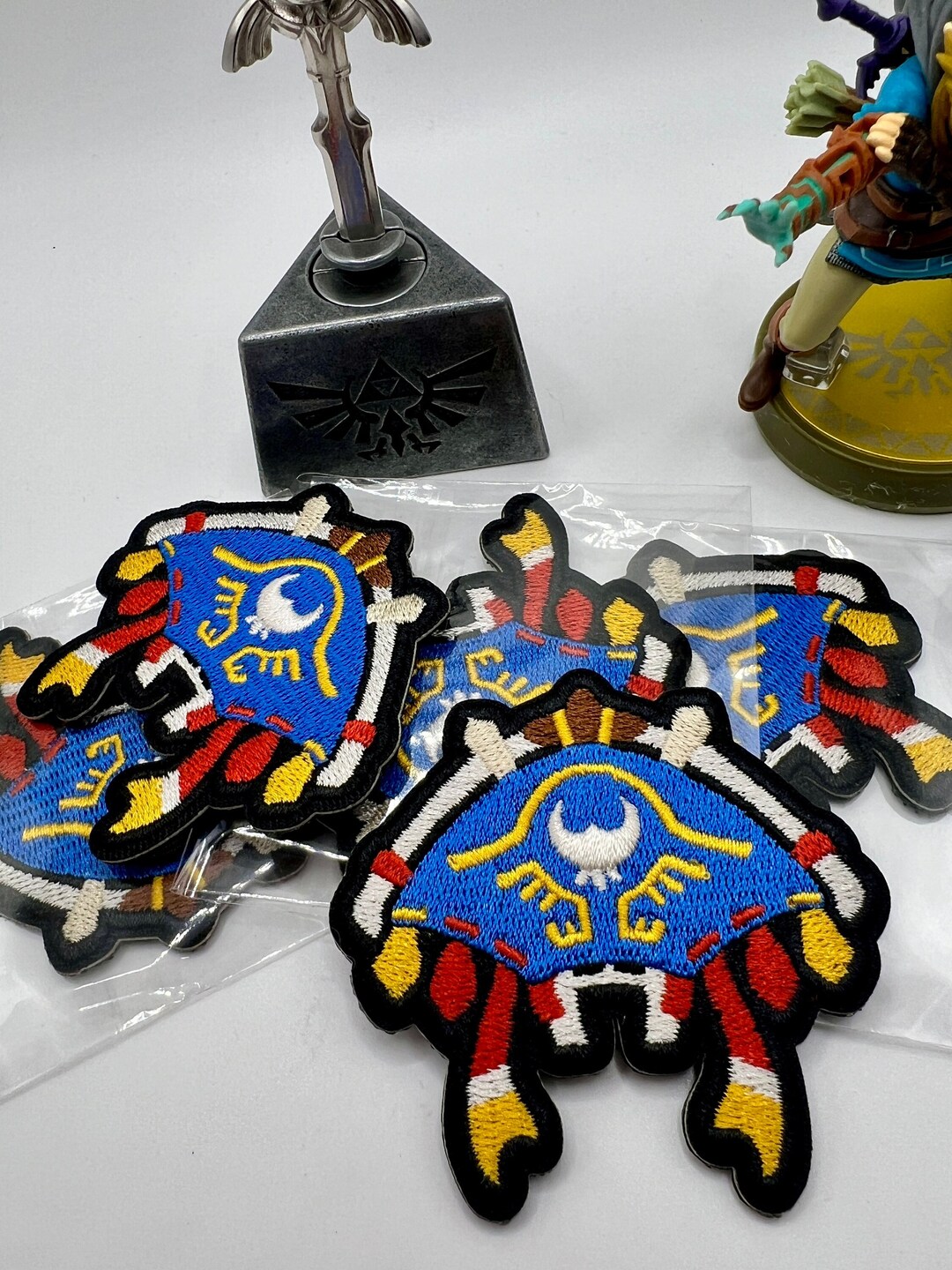 Hylian Paraglider Link BOTW Zelda - 65 Mm Velcro Patch - Etsy