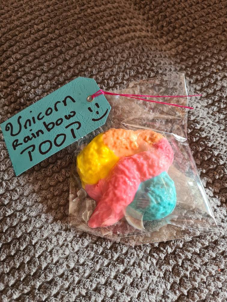 Edible Handmade Belgian Chocolate Poo Poop Turd Unicorn Poop Joke Funny ...