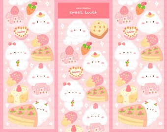 Sweet Tooth Sticker - Etsy