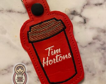 Tim Hortons Embroidery - Etsy