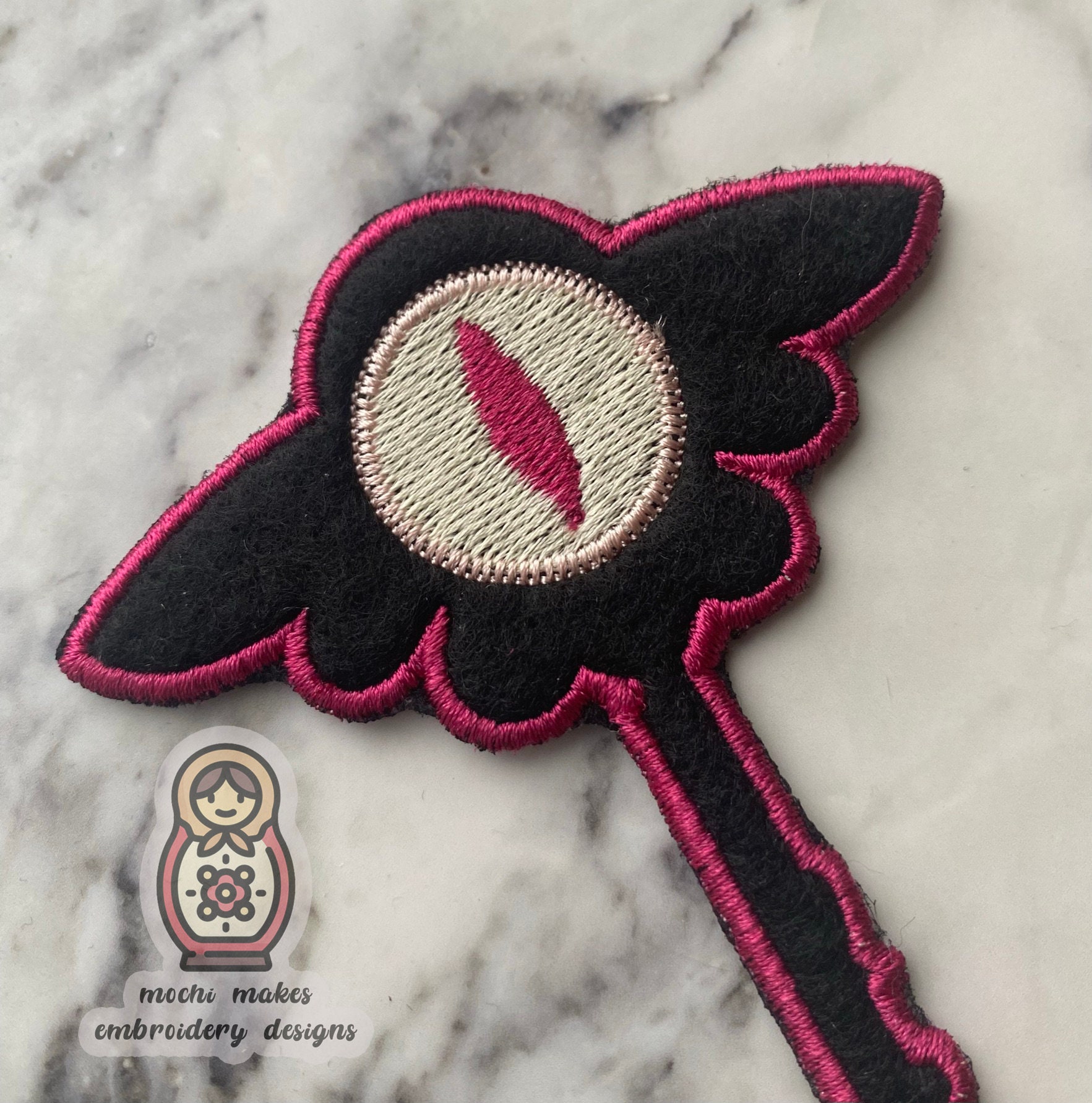 Hazbin Hotel Key Charlie Morningstar Embroidered Iron-on Patch - Etsy UK