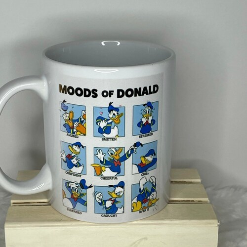 Donald Duck Mug Number One Duck Sailor Coffee Mug | Etsy