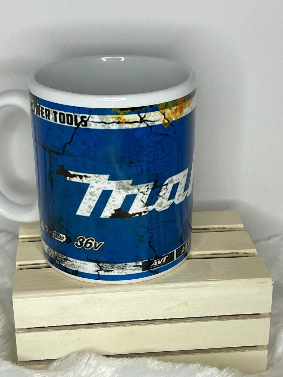 Handmade Makita Tool Coffee Mug - Etsy UK