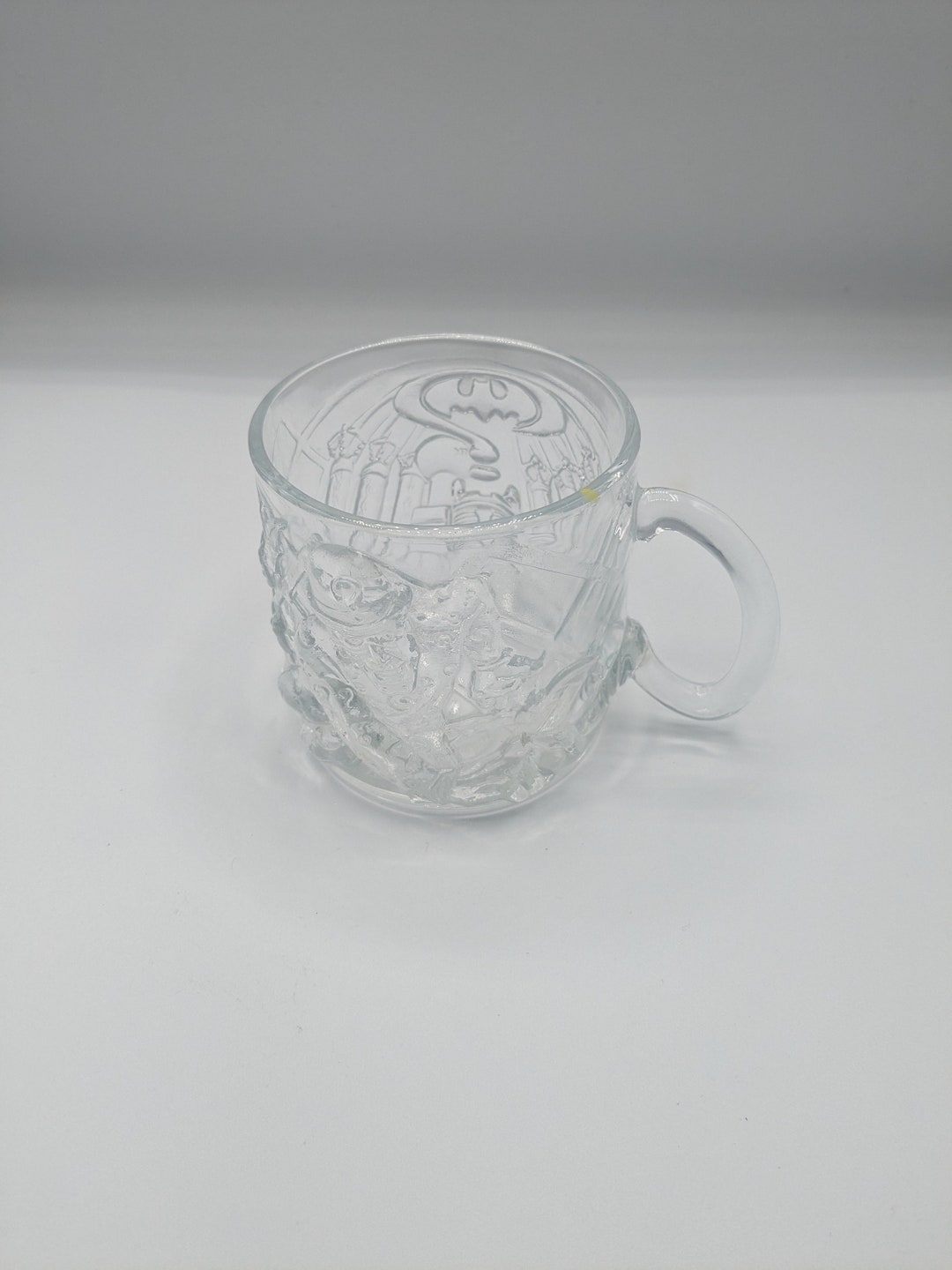1995 Batman Forever Mcdonald's the Riddler Glass Embossed Mug - Etsy
