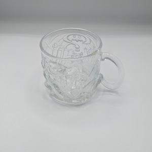 1995 Batman Forever Mcdonald's the Riddler Glass Embossed Mug - Etsy