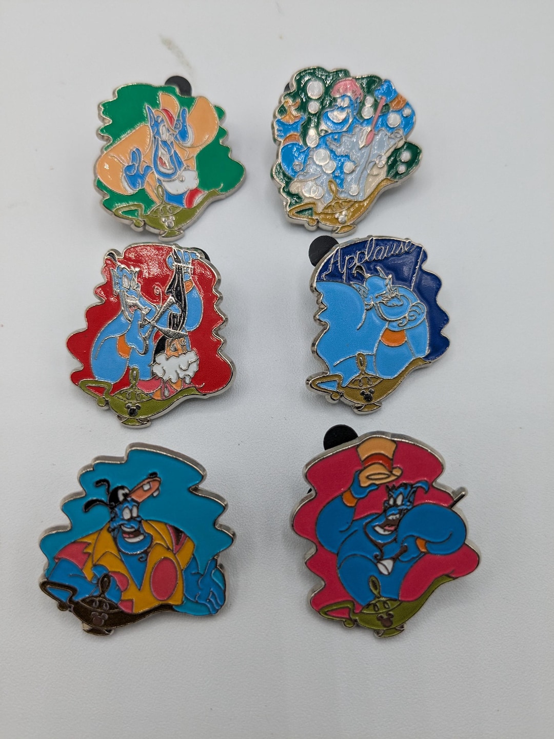 Aladdin Disney Trading Pins, Lot of 6 - Assorted Trading Collectible ...