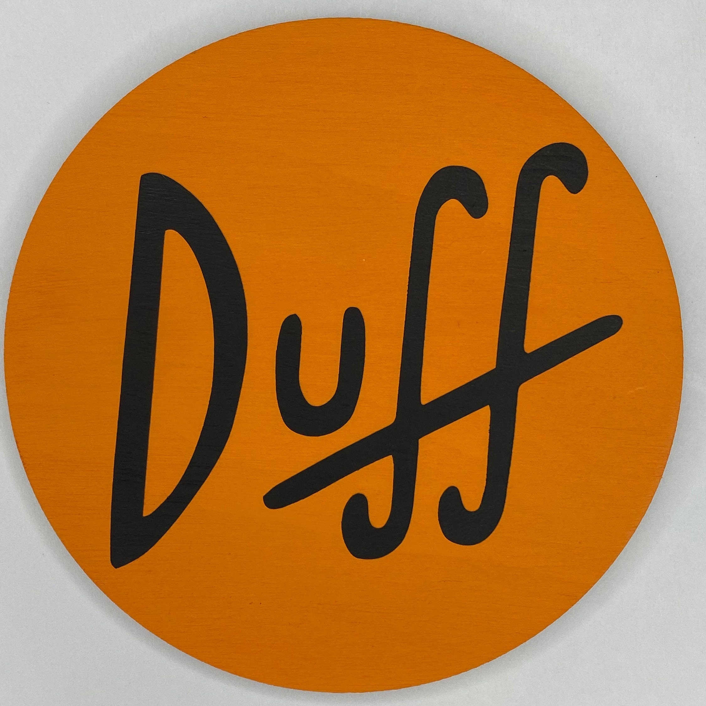 The Simpsons Inspired Duff beer logo | Etsy