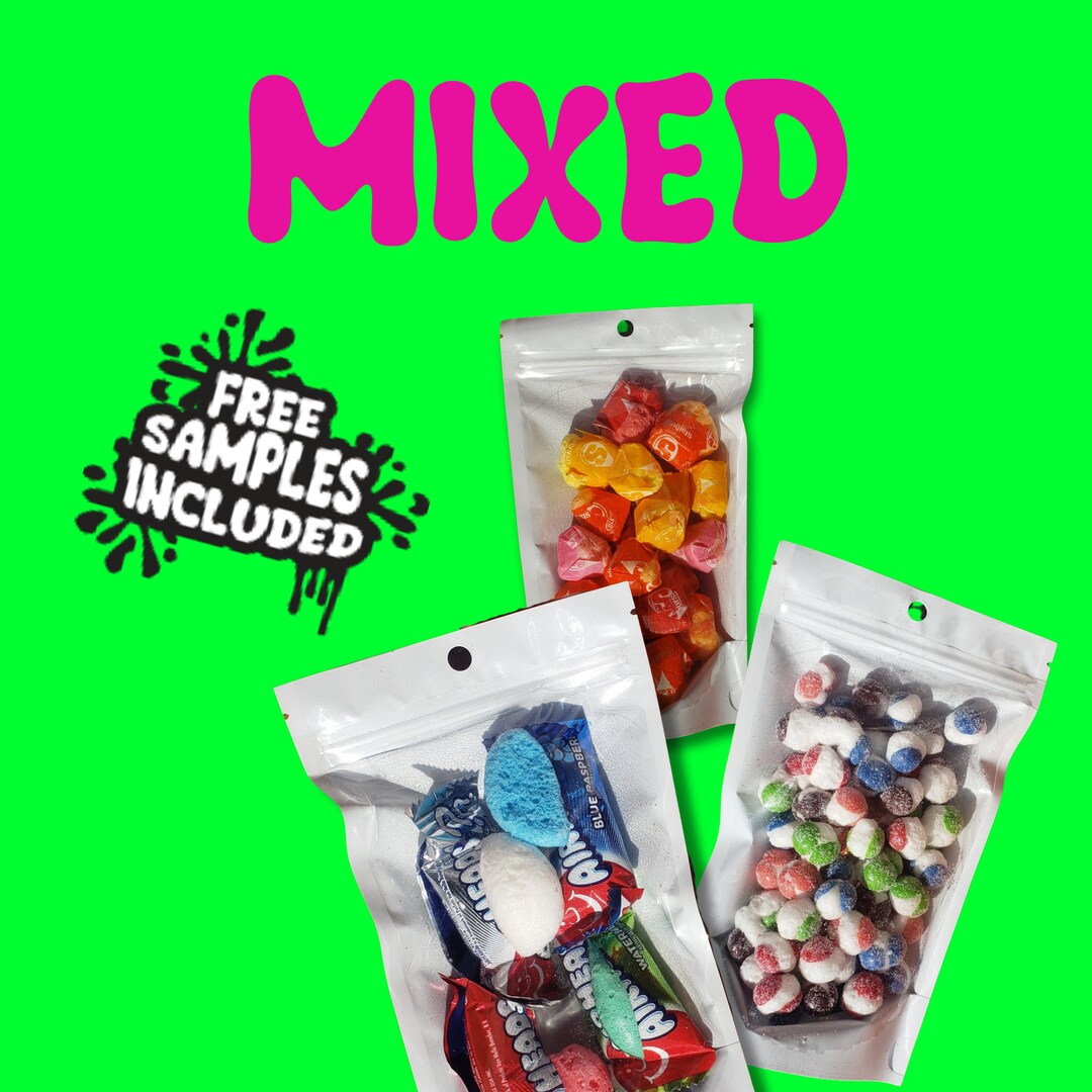The Best Freeze Dried Candy Crunchy & Puffy Snack Box - Etsy