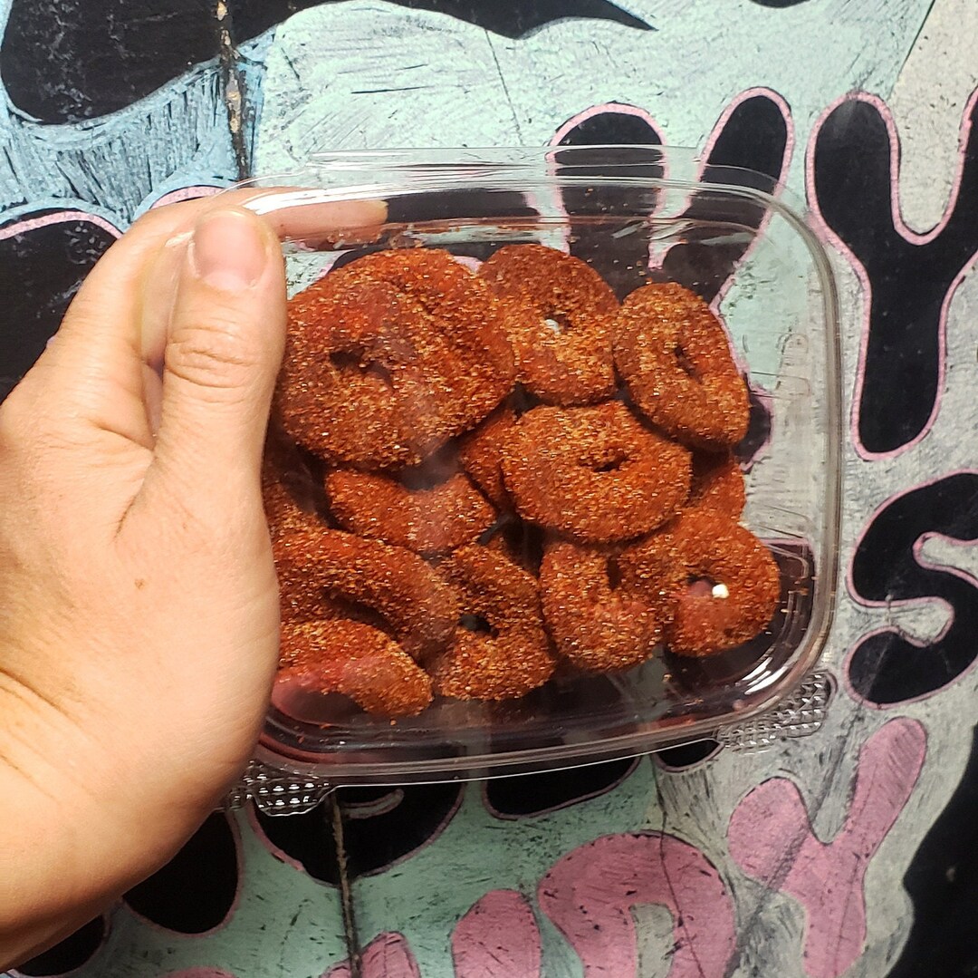 Spicy Chamoy Mexican Candy Cherry Rings - Etsy