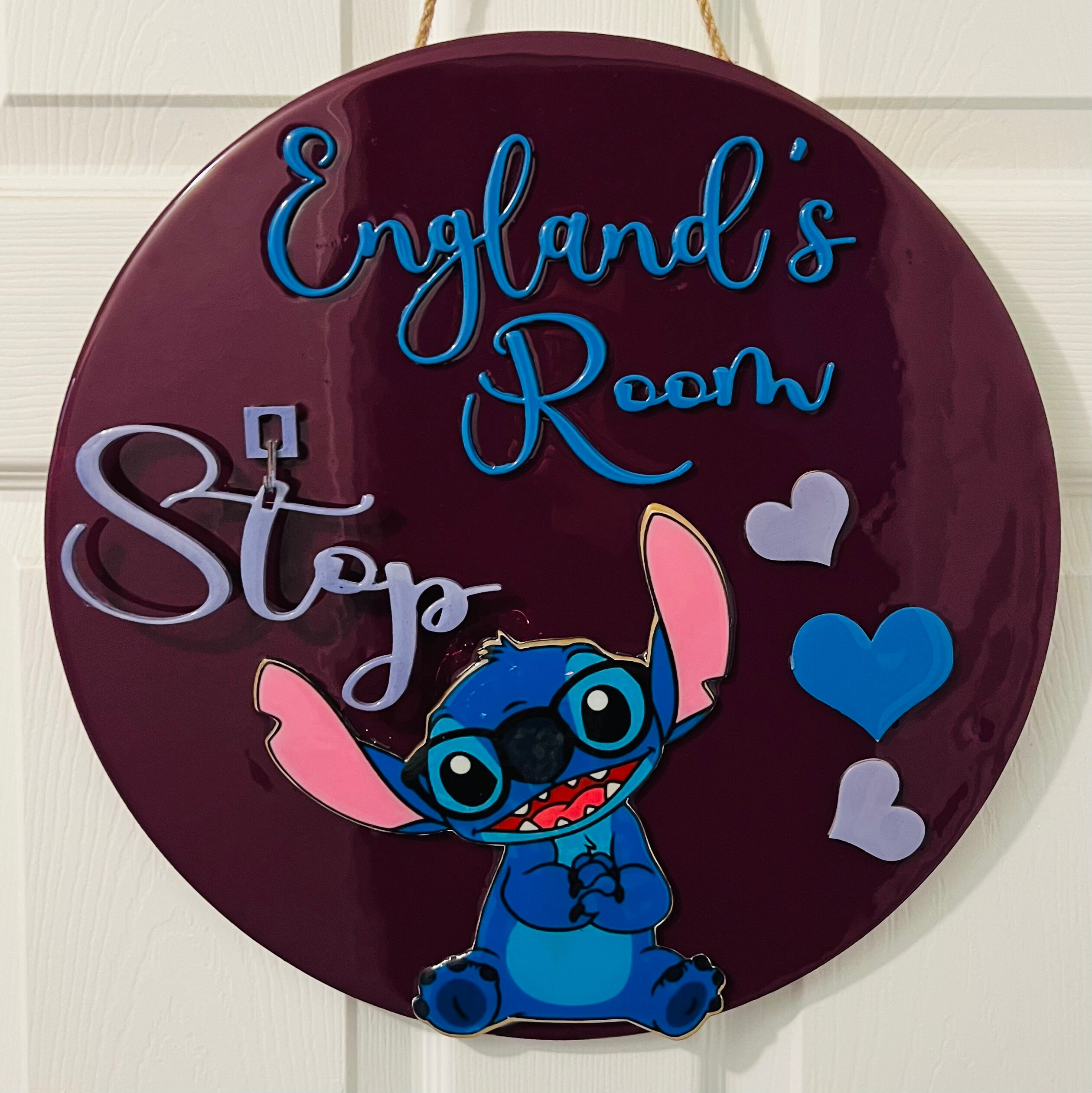 Personalized 3D Name Door Sign - Etsy