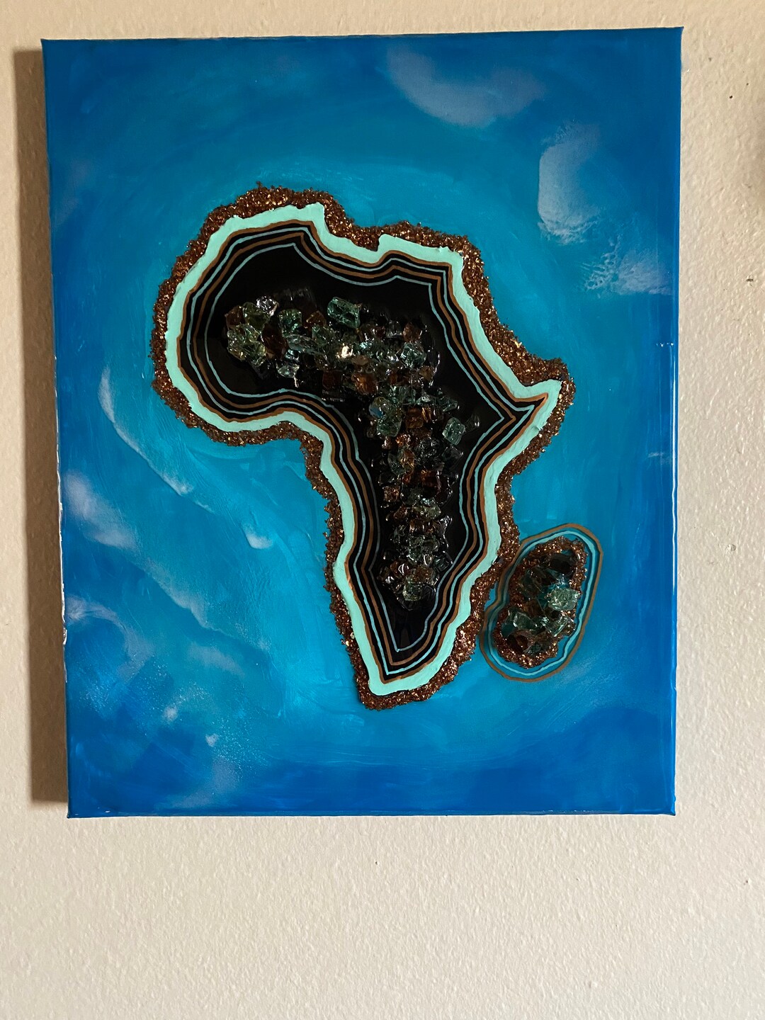 Africa Geode - Etsy