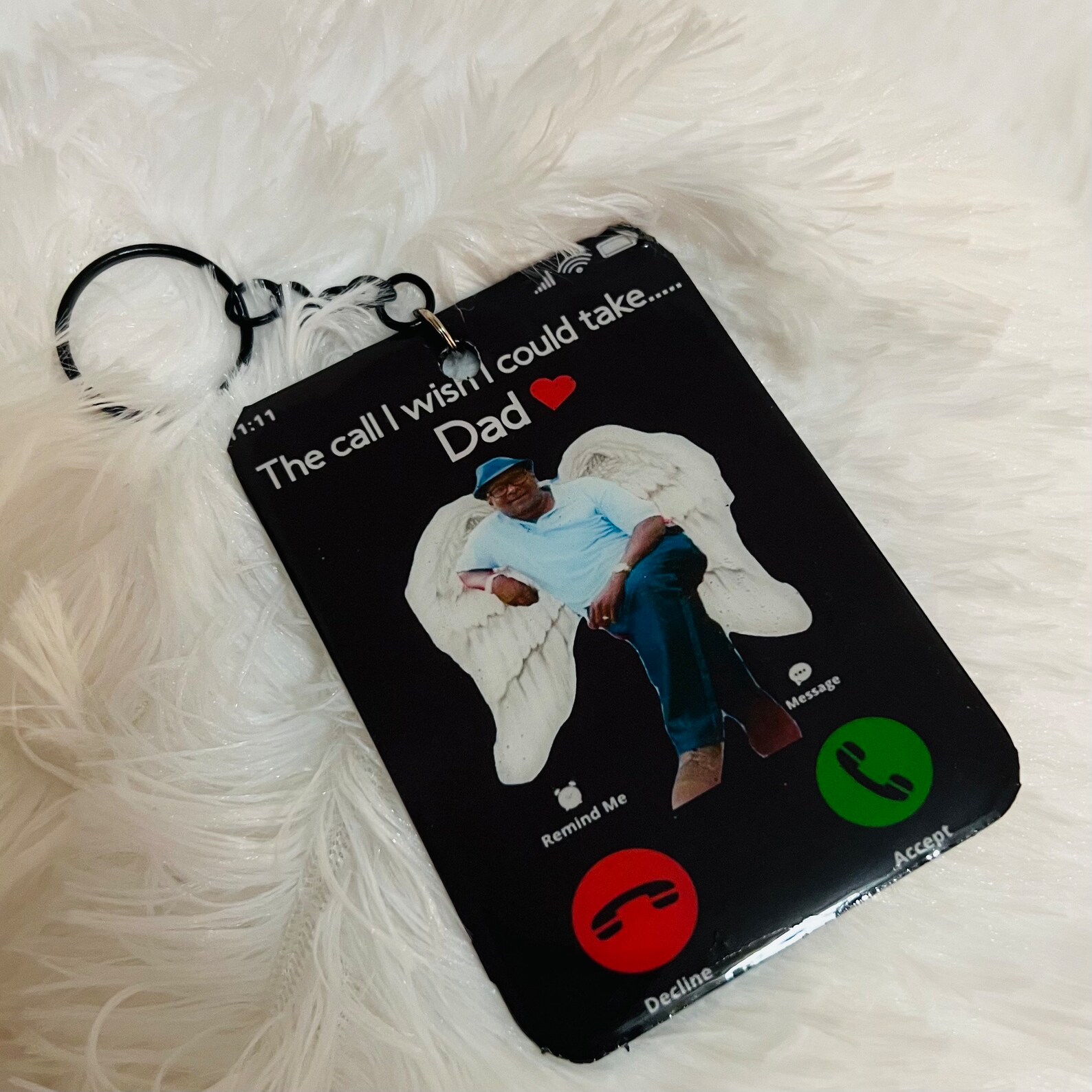 Personalized the Call I Wish I Could Take Keychain! - Etsy