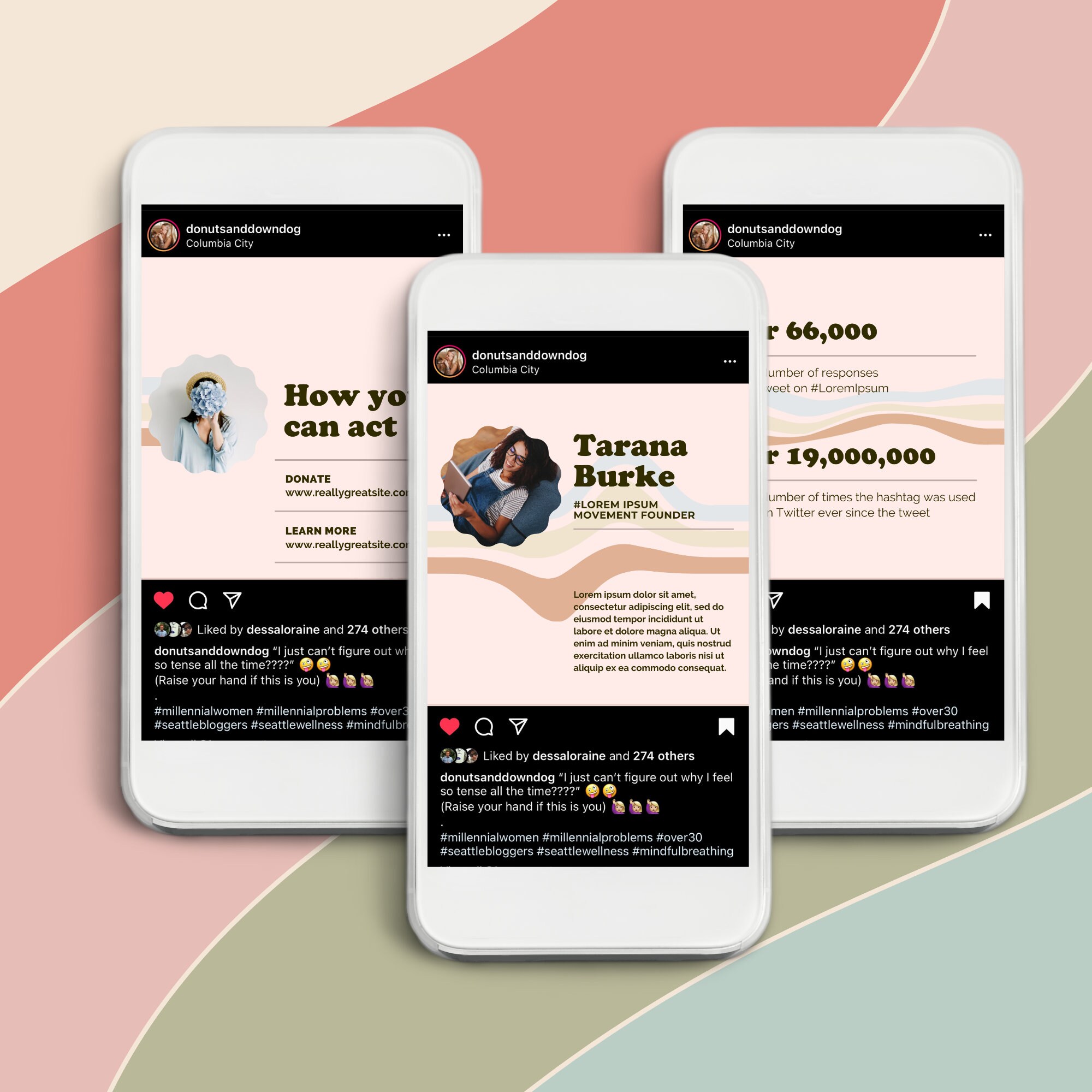 Instagram Carousel Canva Template Social Media Pack Small Business ...