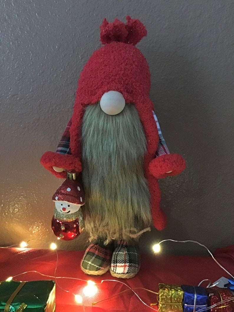 Christmas Gnome Farmhouse Gnomemale and Female Woodland - Etsy